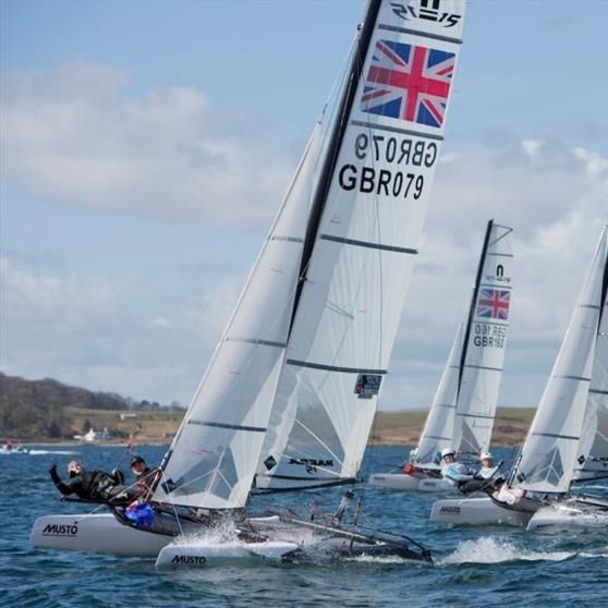 Catamarán deportivo con foil - 15 Olympic - Nacra Sailing - individual ...