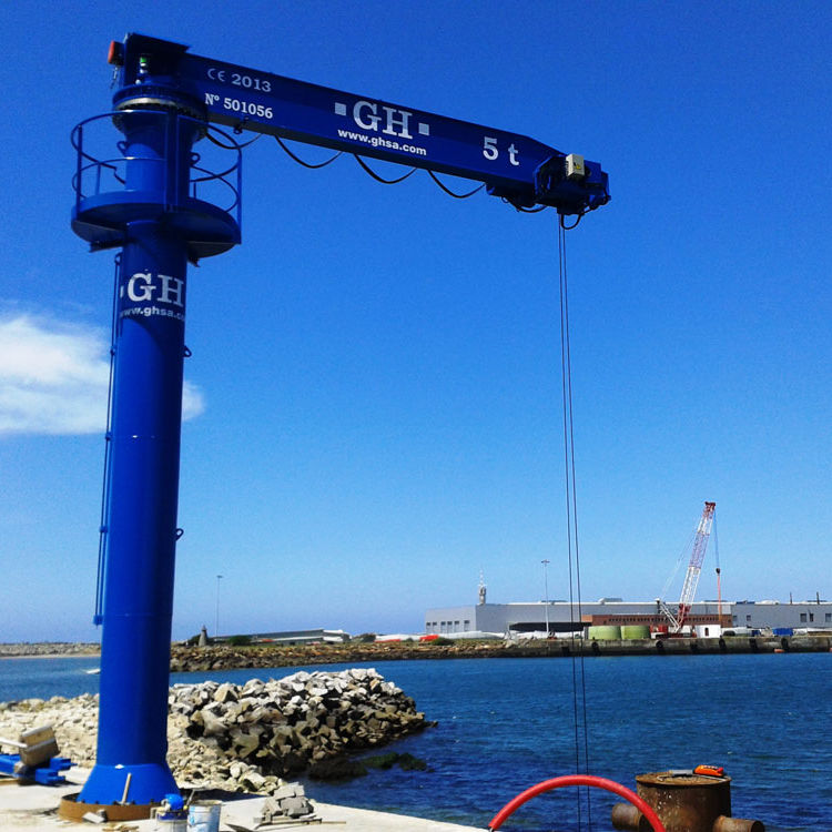 Grúa portuaria - GH Cranes & Components - de brazo articulado / pluma ...