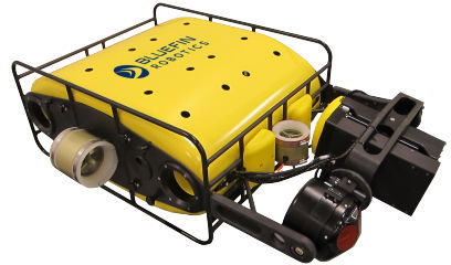 ROV submarino para inspección del casco - HAUV - Bluefin Robotics ...