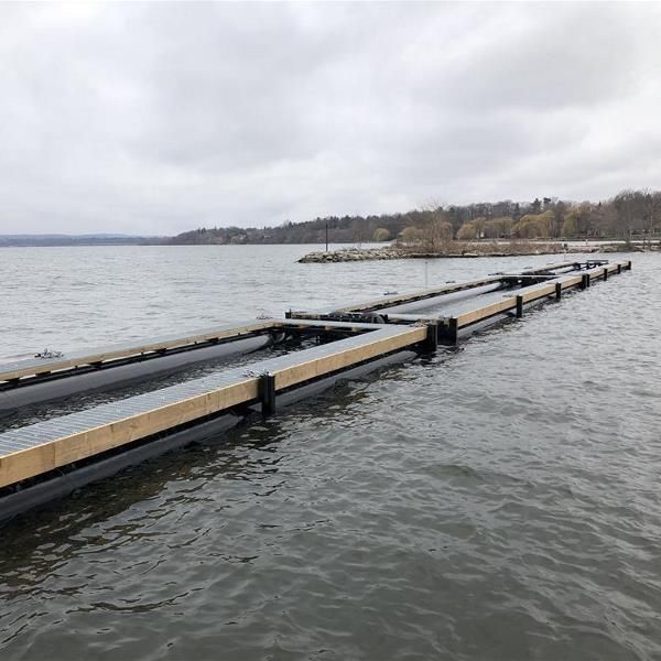 Rompeolas flotante - CONOLIFT - de acero