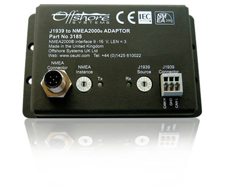 Pasarela de red de J1939 a NMEA 2000® - 3185 J1939 - Oceanic Systems - para barco