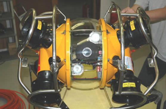 ROV submarino de intervención - HYBALL - Silvercrest Submarines