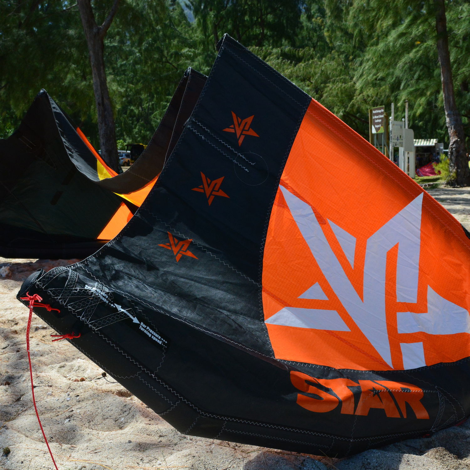 Cometa kitesurf C-shape - TAINA V7 - Star kites - allround