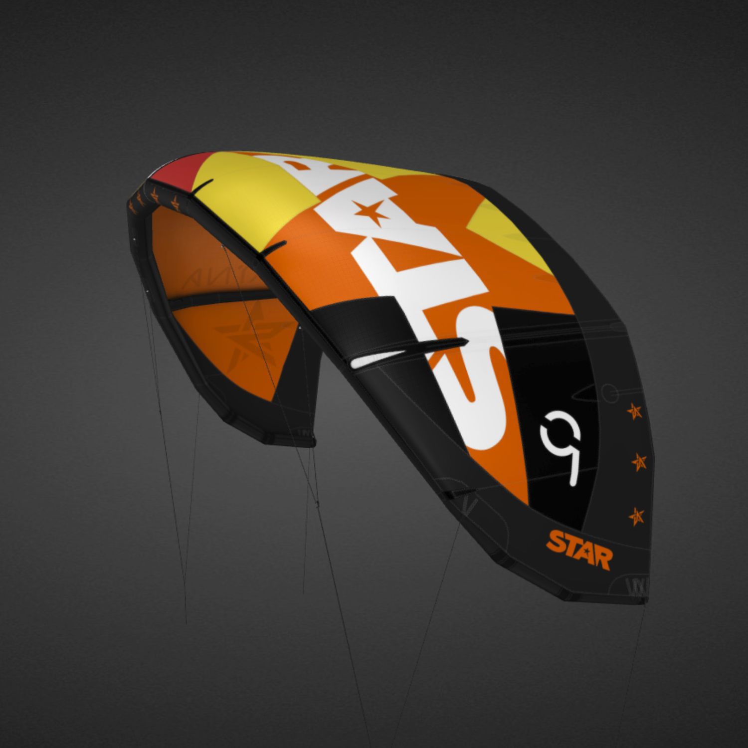 Cometa kitesurf C-shape - TAINA V7 - Star kites - allround