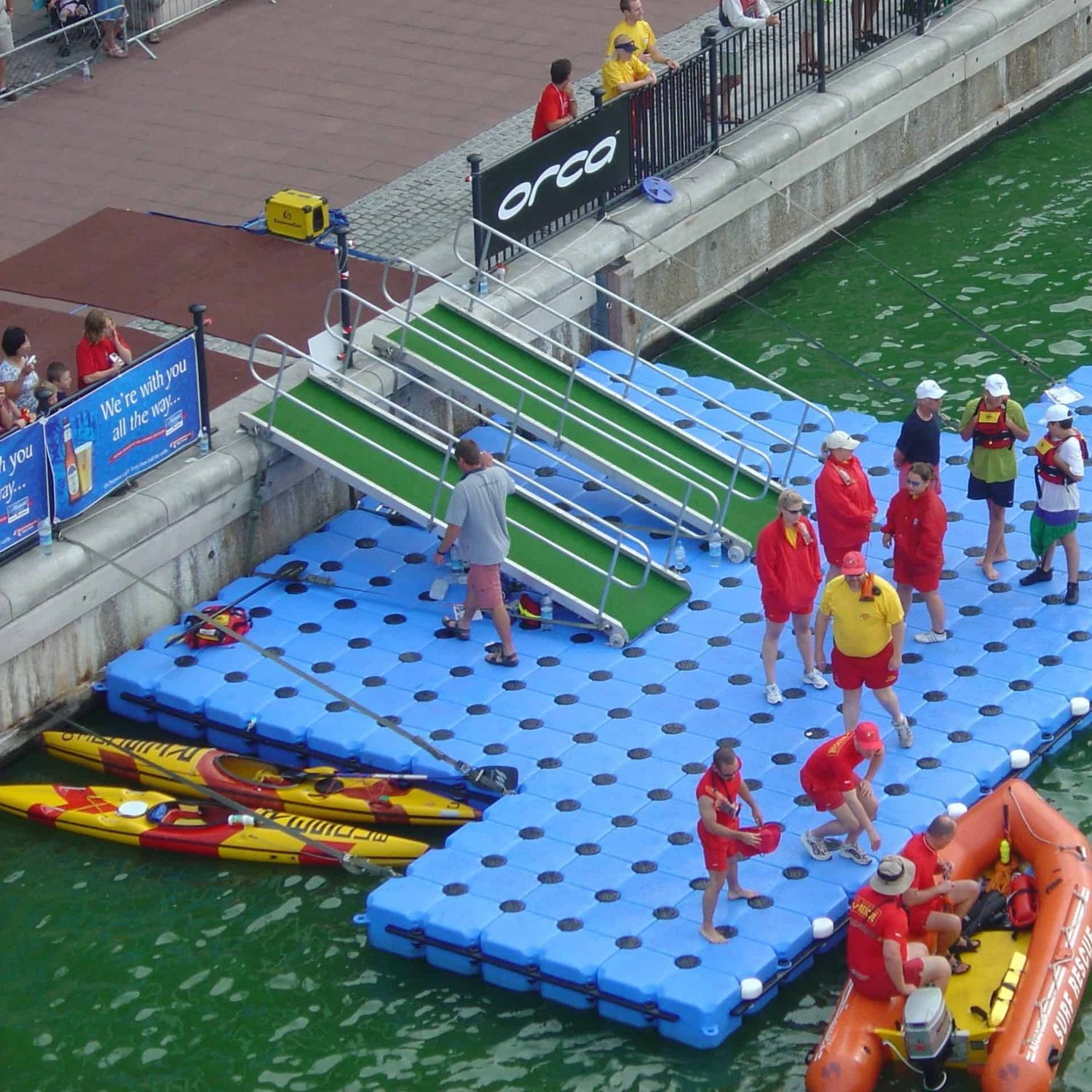 Pantalán flotante - 31 series - JETFLOAT INTERNATIONAL - modular / de amarre / para puerto deportivo