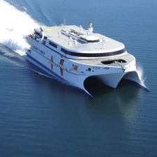 Car-ferry catamarán - Levante Jet - INCAT - de alta velocidad