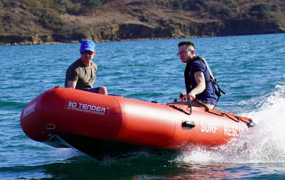 Barco profesional barco de búsqueda y rescate - 400 - 3D MARINE ...