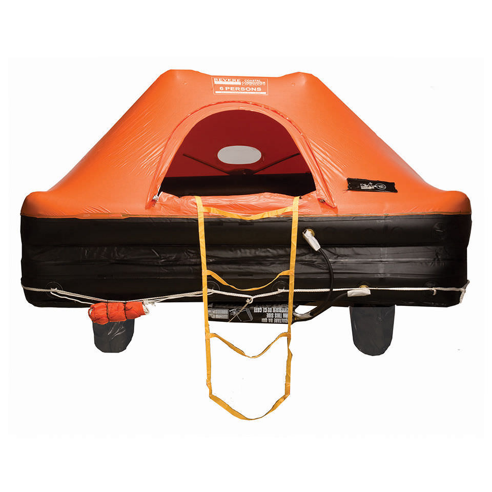 Balsa salvavidas para barco - COMMANDER™ 4 CONTAINER - Revere Survival ...