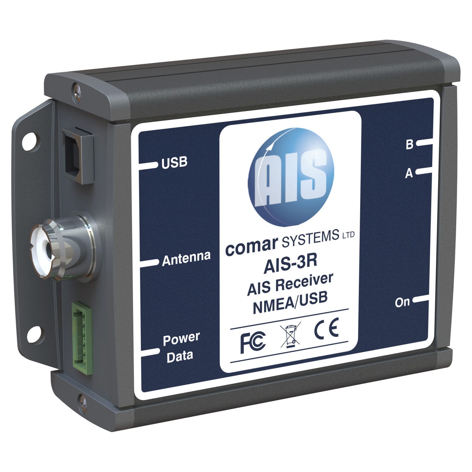 Receptor para barco - AIS-3R - Comar Systems - AIS / USB