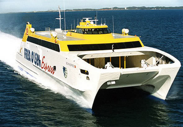 Car-ferry catamarán - BOCAYNA EXPRESS - Austal USA - de alta velocidad