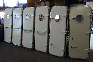 Puerta para buque - SERIES ALUMINIUM - THORMARINE - estanca