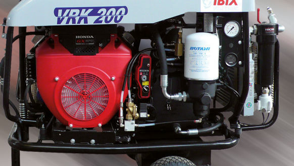 Compresor para astillero naval - VRK 200 - IBIX - con motor térmico ...