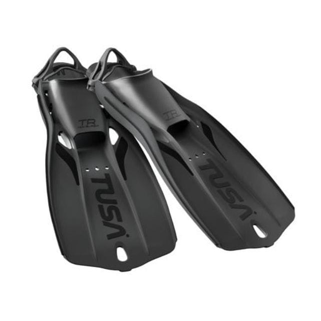 Aleta de buceo - Travel Right Fins - Tabata Deutschland - de caucho / negra