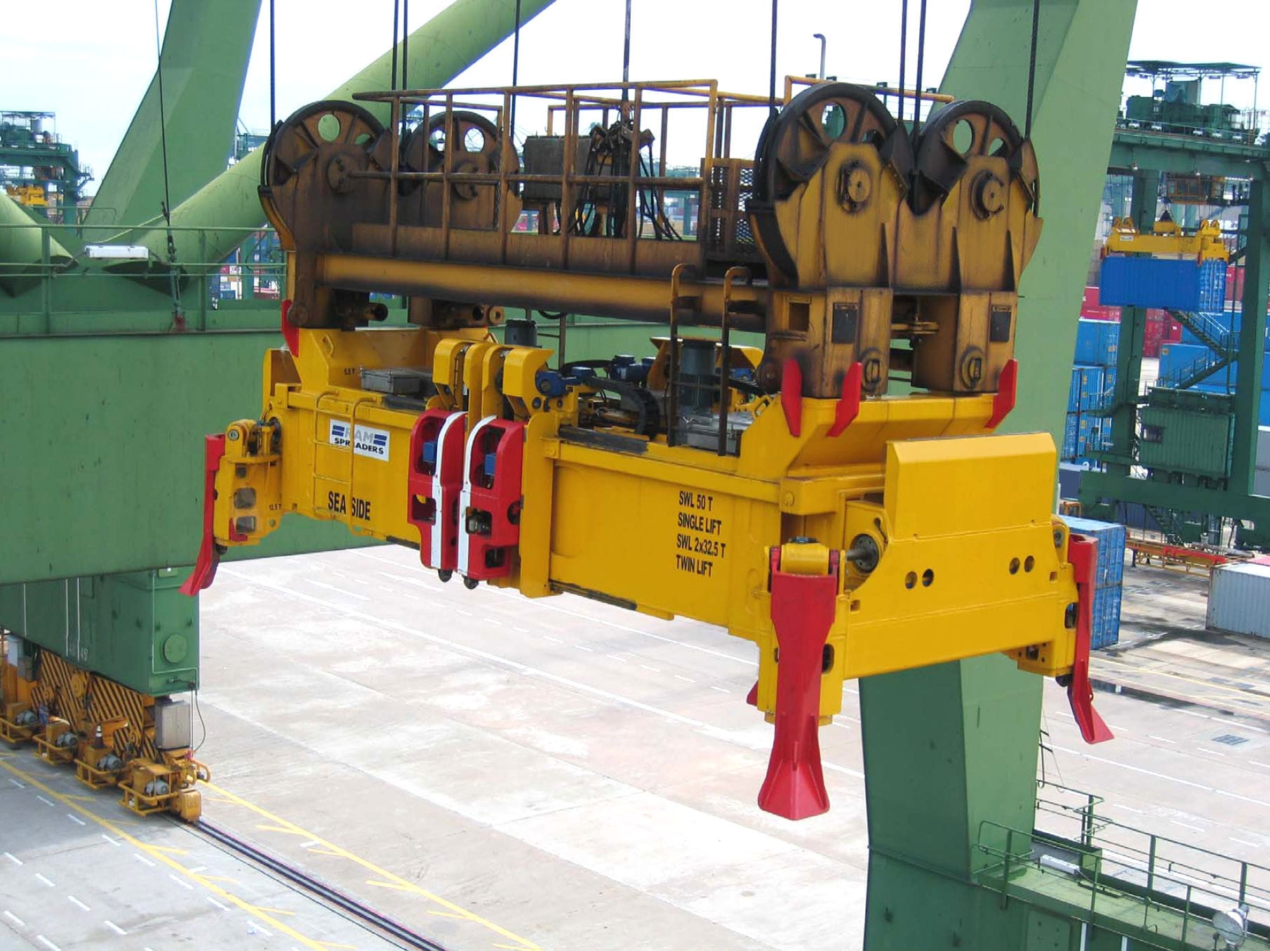 Spreader para grúa apiladora - RAM3900 Series - RAM Spreaders - para ...