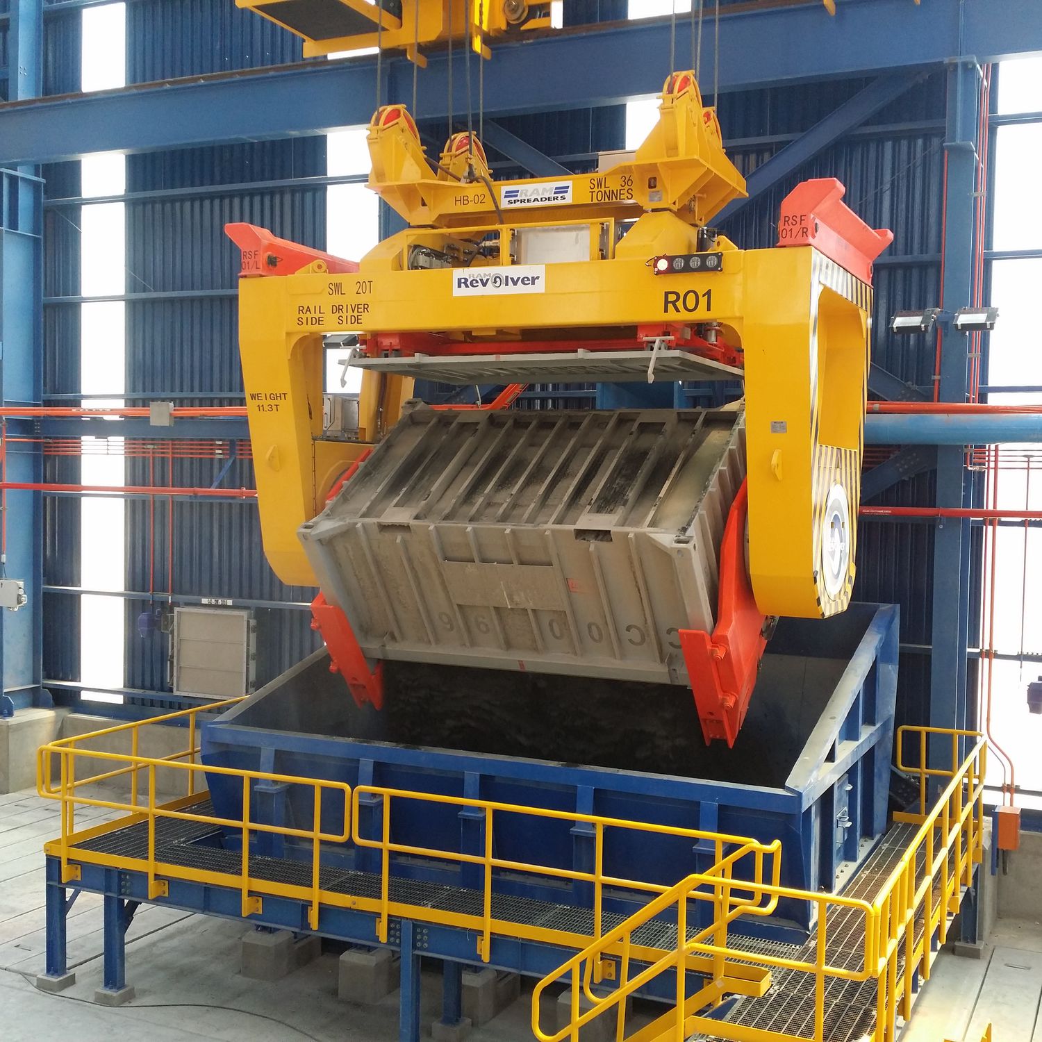 Spreader para contenedor intermodal - 4151 - RAM Spreaders