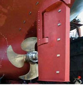 Timón con aleta - Schilling® - Becker Marine Systems - para buque