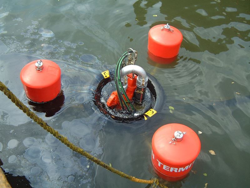 Skimmer de hidrocarburos de rebosadero - Termite - Desmi