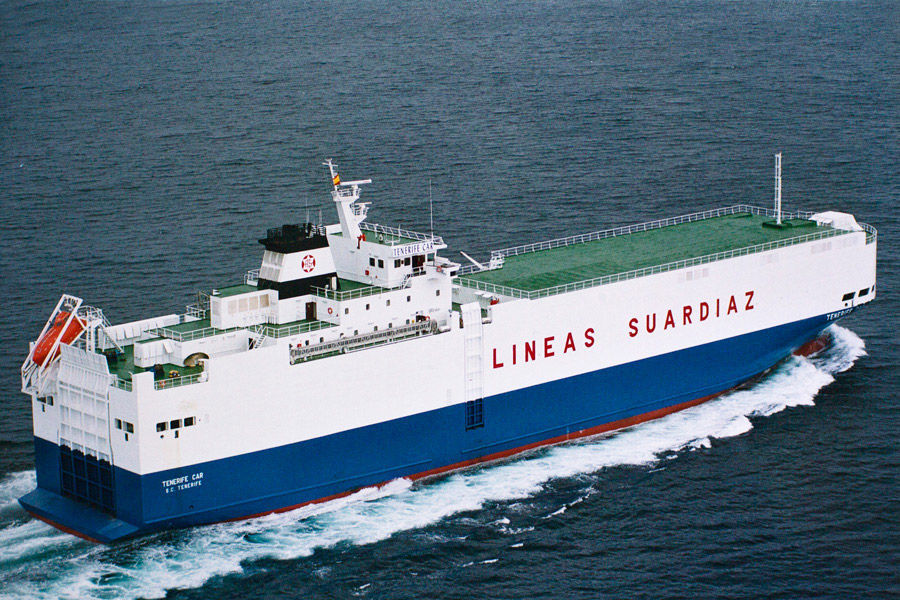 Buque de carga Ro-Ro - TENERIFE CAR - Hijos de J. Barreras - para ...