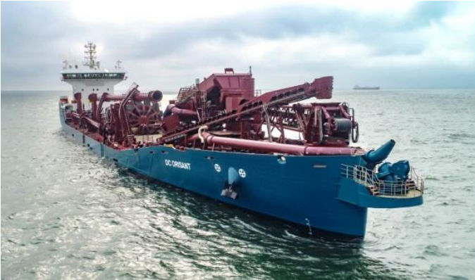 Draga de tolva de succión en marcha - DC ORISANT - Royal IHC