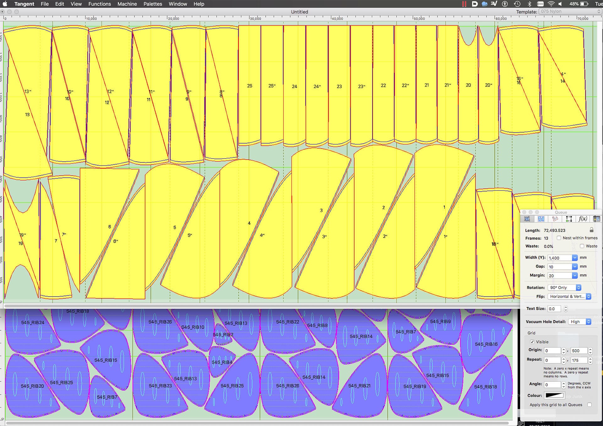 Software de nesting - Advanced Autonesting - AERONAUT - para ...