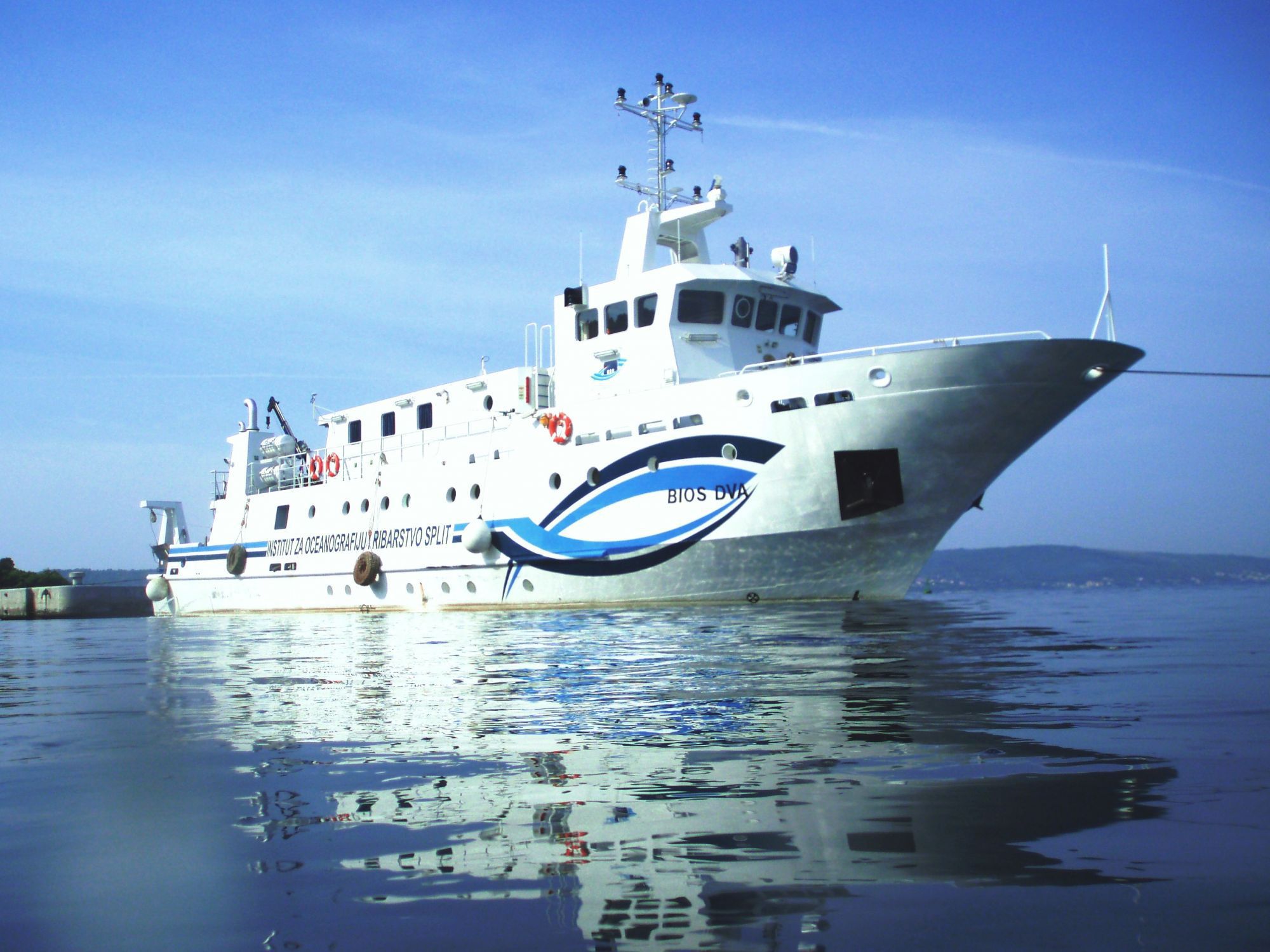 Buque hidrográfico Croatian Register of Shipping - BIOS DVA - Brodosplit Shipyard