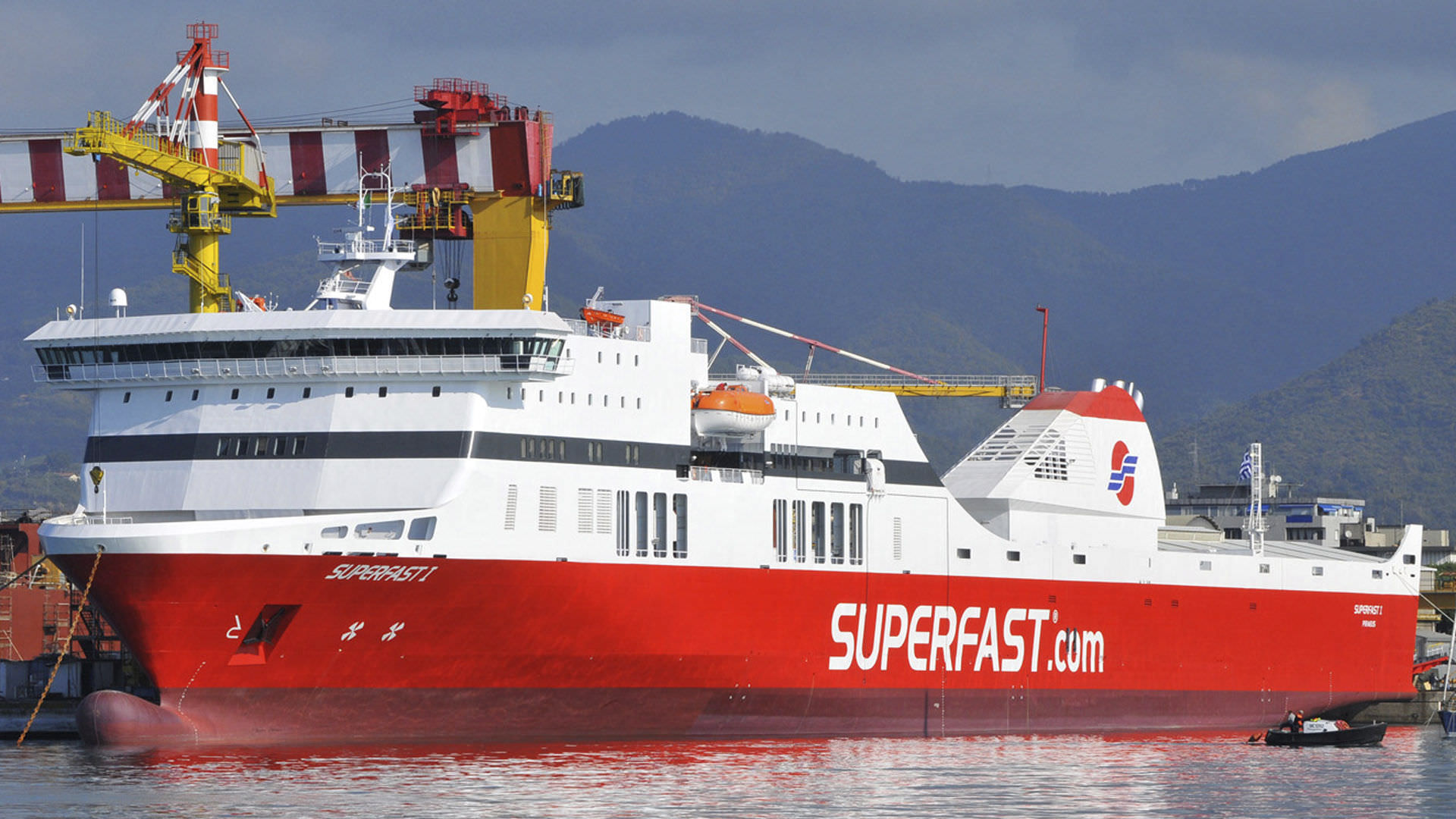 Buque de carga Ro-Ro - SUPERFAST I - Nuovi Cantieri Apuania