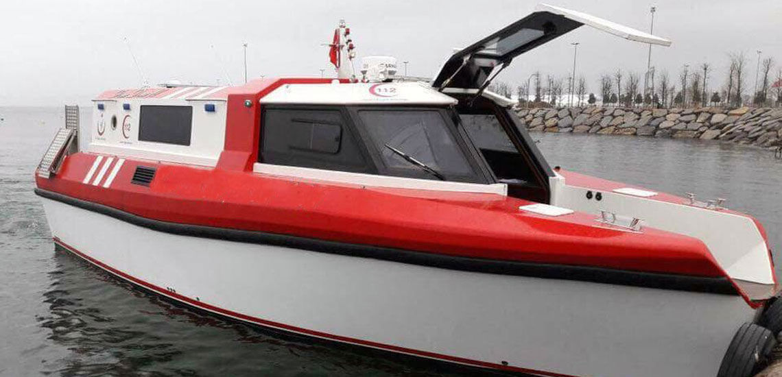 Barco profesional barco ambulancia - Mavi Deniz - intraborda / de ...