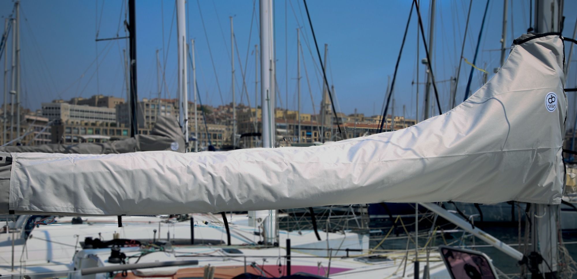 Funda protectora - Ripstop - AD NAUTIC - de barco / de vela mayor / de ...