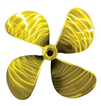 Hélice para barco rápido - ERIS PROPELLERS - de paso fijo / línea de ...