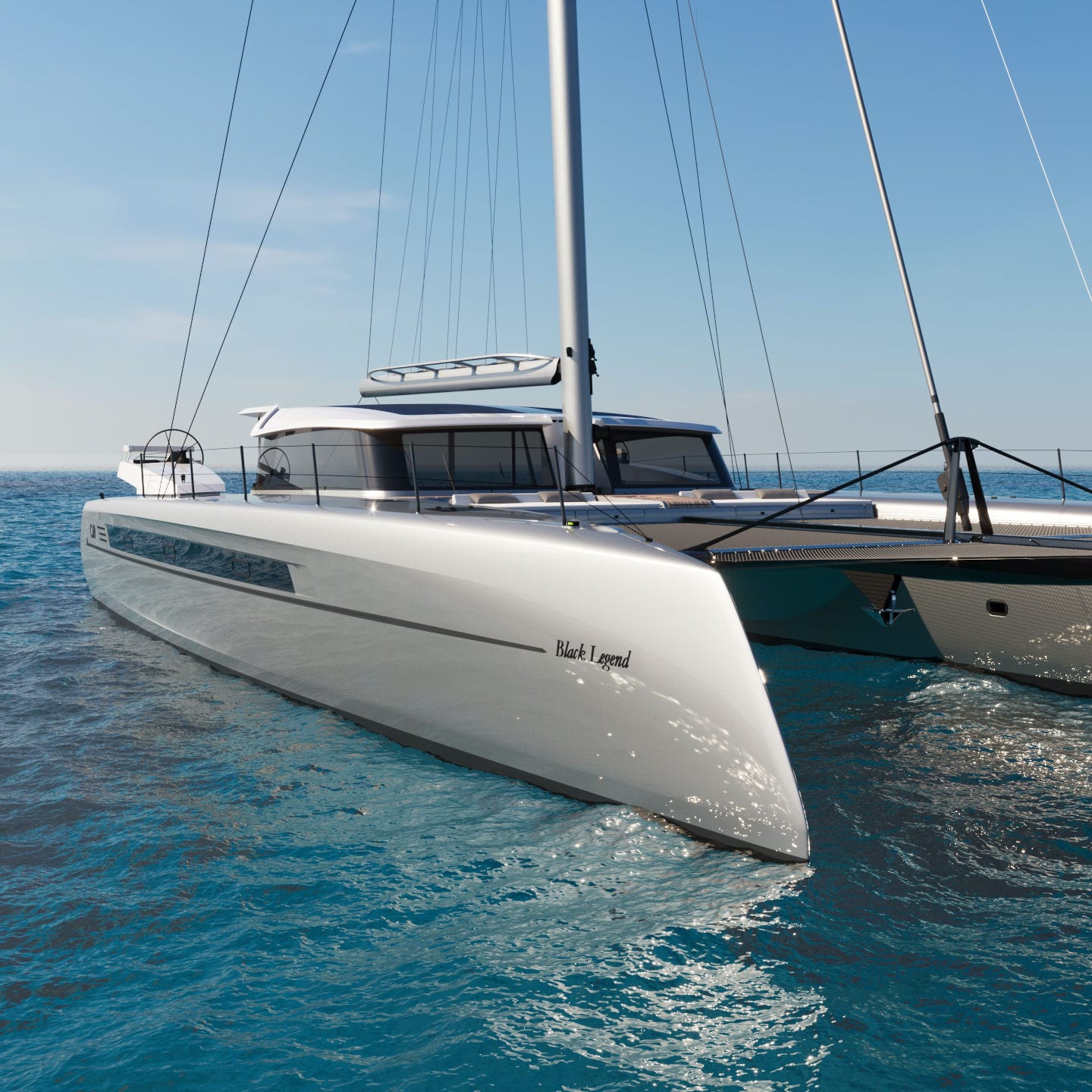 Yate de vela catamarán - Code C.69 - Black Pepper Yachts - de crucero ...