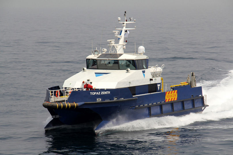 Buque de servicio offshore de transporte de tripulación - Topaz Zenith ...