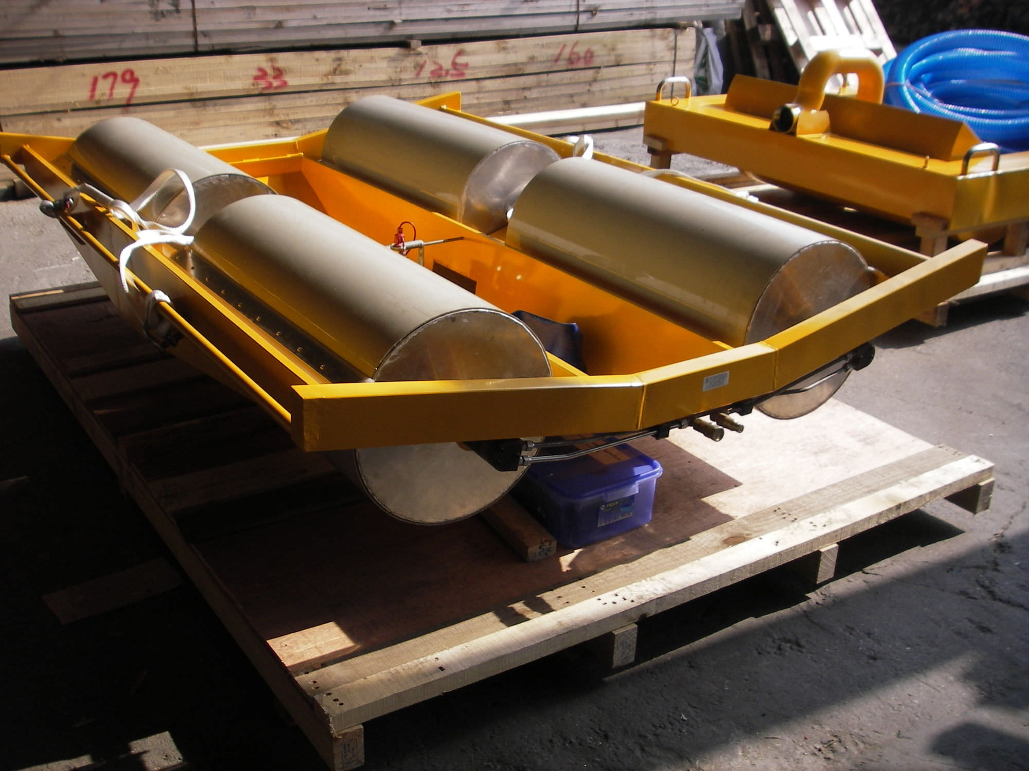 Skimmer de hidrocarburos de tambor - EMPTEEZY