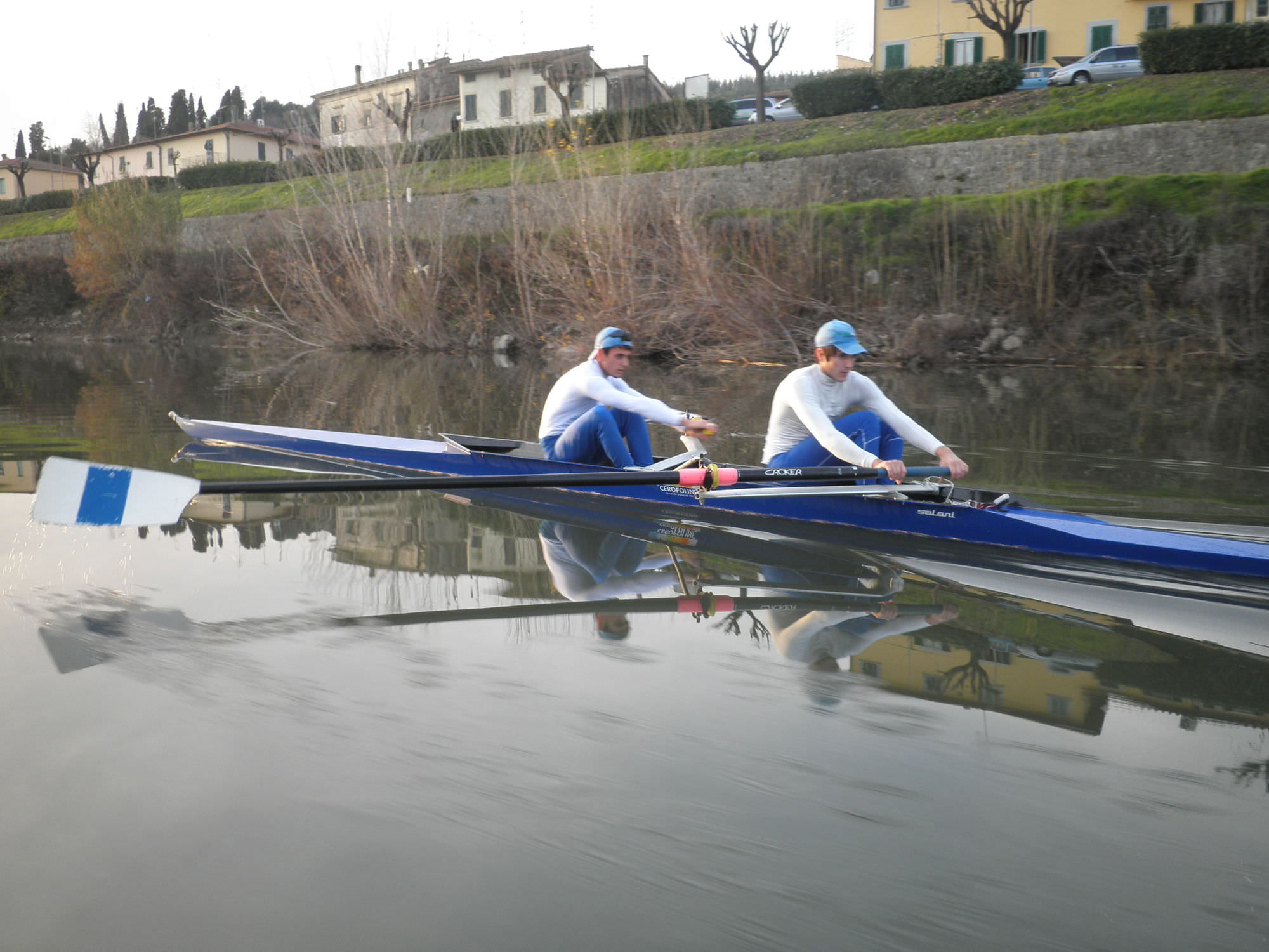 Barco de remo de competición / dos en punta / sin timonel - Wing Series ...