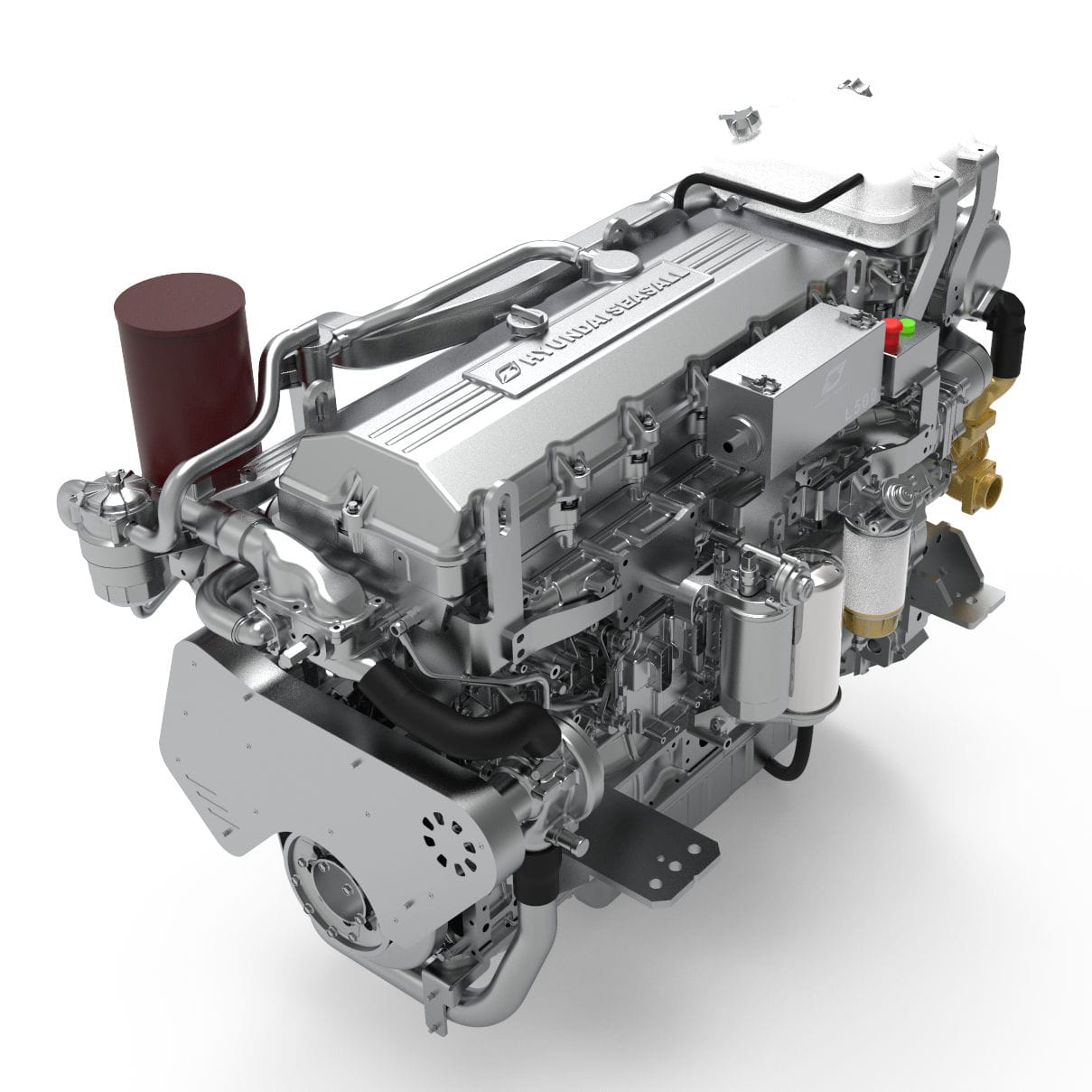 Motor intraborda - L700 - Hyundai SeasAll - diésel / para barco profesional