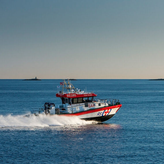 Barco profesional barco de salvamento - 17 M FAST - Swede Ship Marine ...