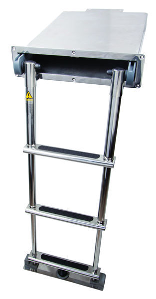 Escalera para barco - 01.747 - TR INOX - abatible / telescópica / para ...