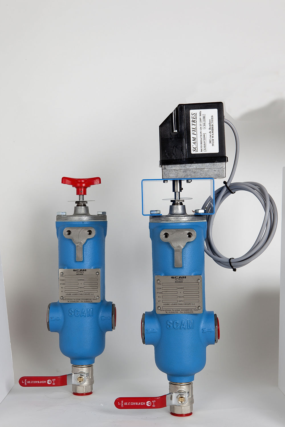 Filtro de fueloil pesado - SCAMDISC - SCAM Filtres - para buque