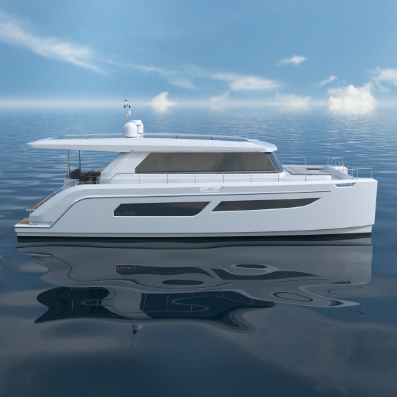 Yate a motor catamarán - 53E - ILIAD Catamarans - de crucero / clásico ...