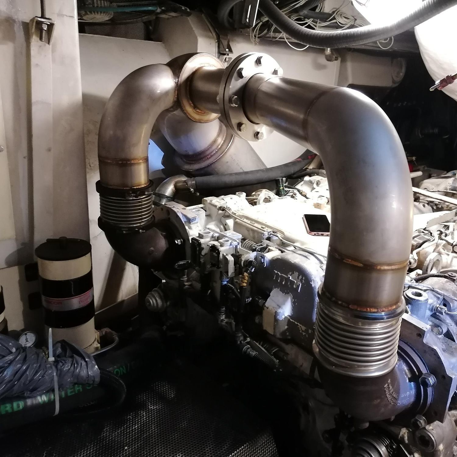 Sistema de drenaje fijo - QD Marine - para barco