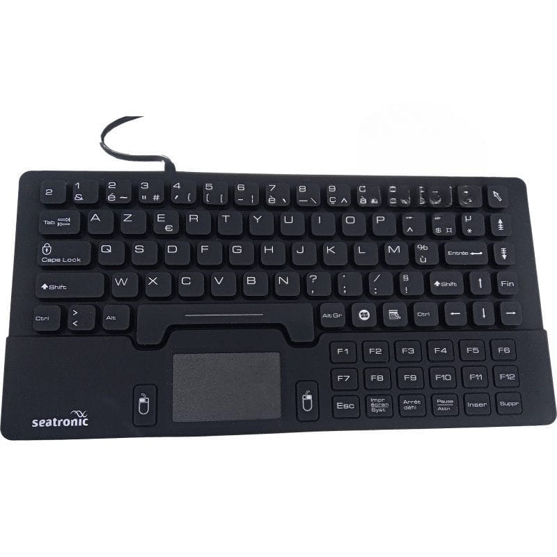 Teclado de ordenador con ratón integrado de 2 teclas - IPES1CLAV ...