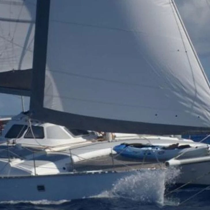 Trampolín para multicasco - Outremer 40 - LOFTNETS - 15 mm