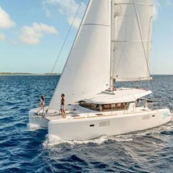 Trampolín para multicasco - Lagoon 39 - LOFTNETS - 15 mm