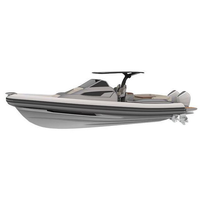 Embarcación neumática bimotor - Breva 1100 - Breva Marine - RIB / de ...