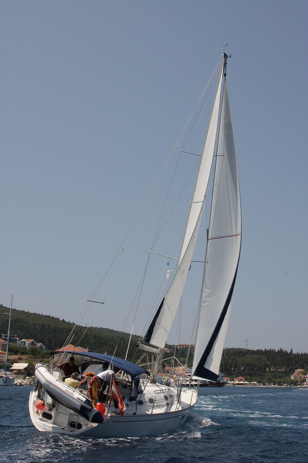 Vela mayor - ZADRO SAILS SAS - para velero de crucero / cross-cut / Dacron