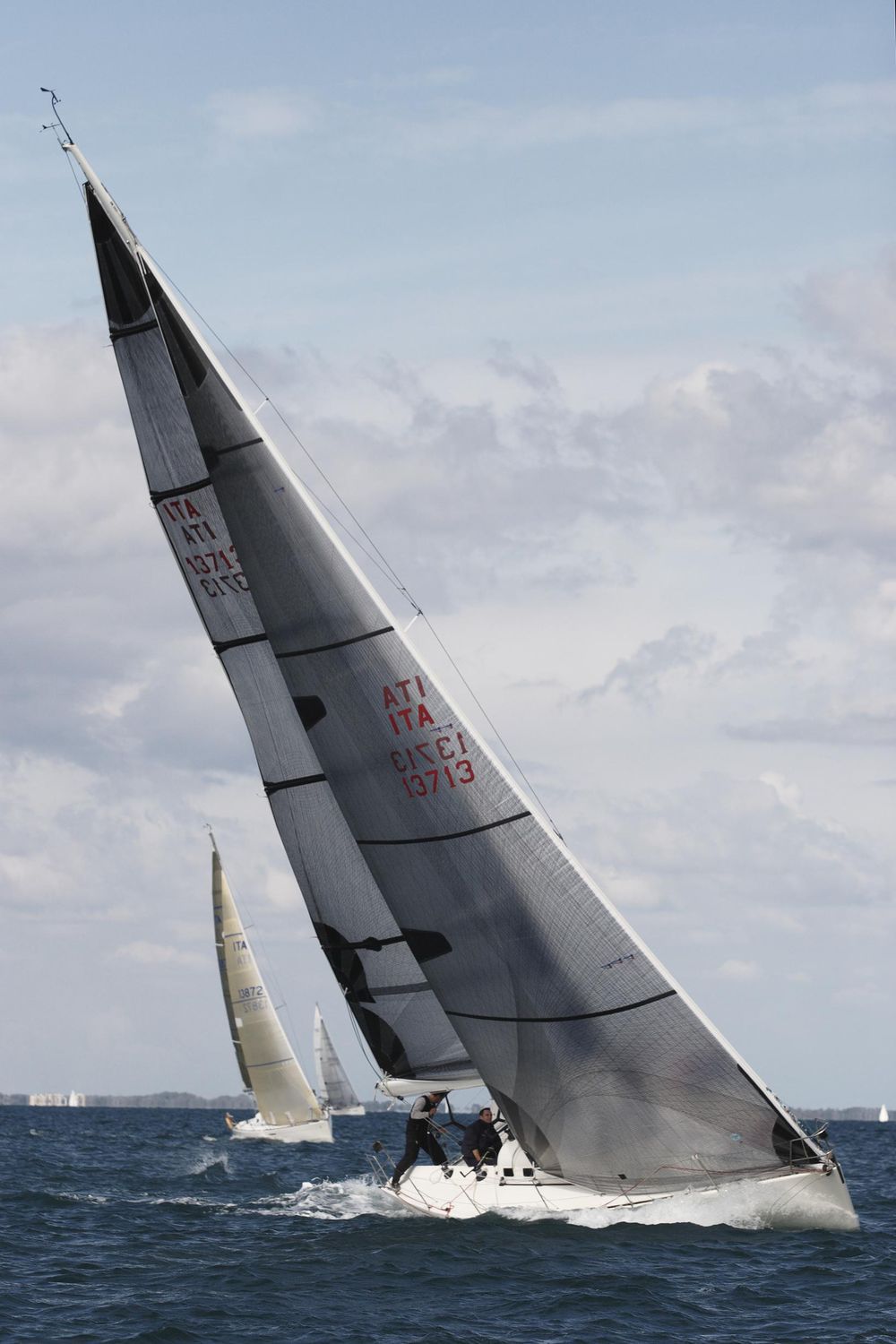 Vela mayor - ZADRO SAILS SAS - para velero de regata / corte triradiale ...