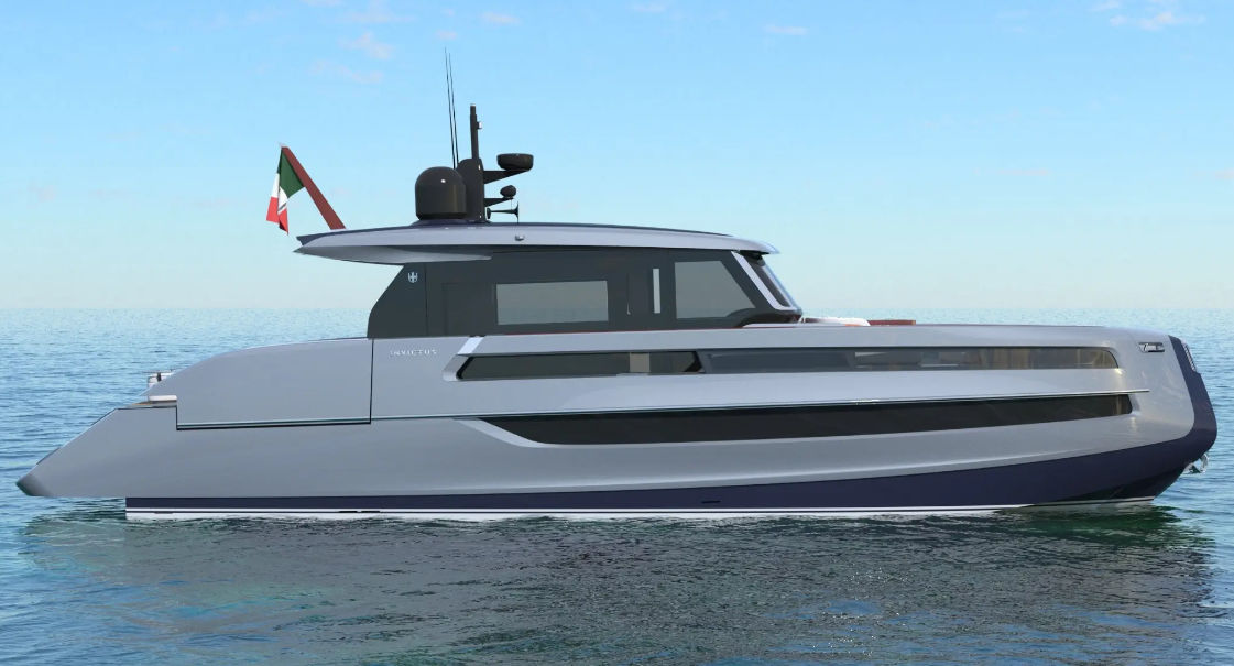 Yate a motor de crucero - ST550 - Invictus Yacht - con hard-top / IPS ...