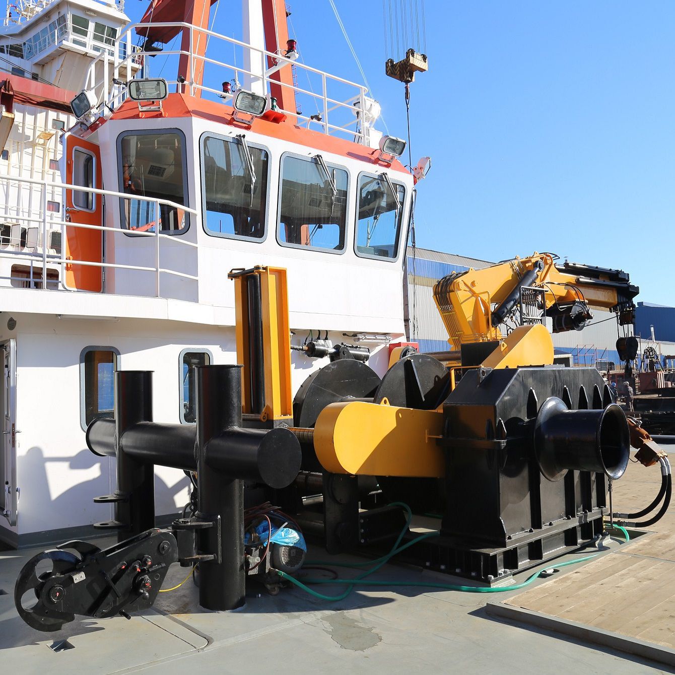 Chigre de remolcado - YMV-TW/ - YMV CRANE AND WINCH SYSTEMS - para ...