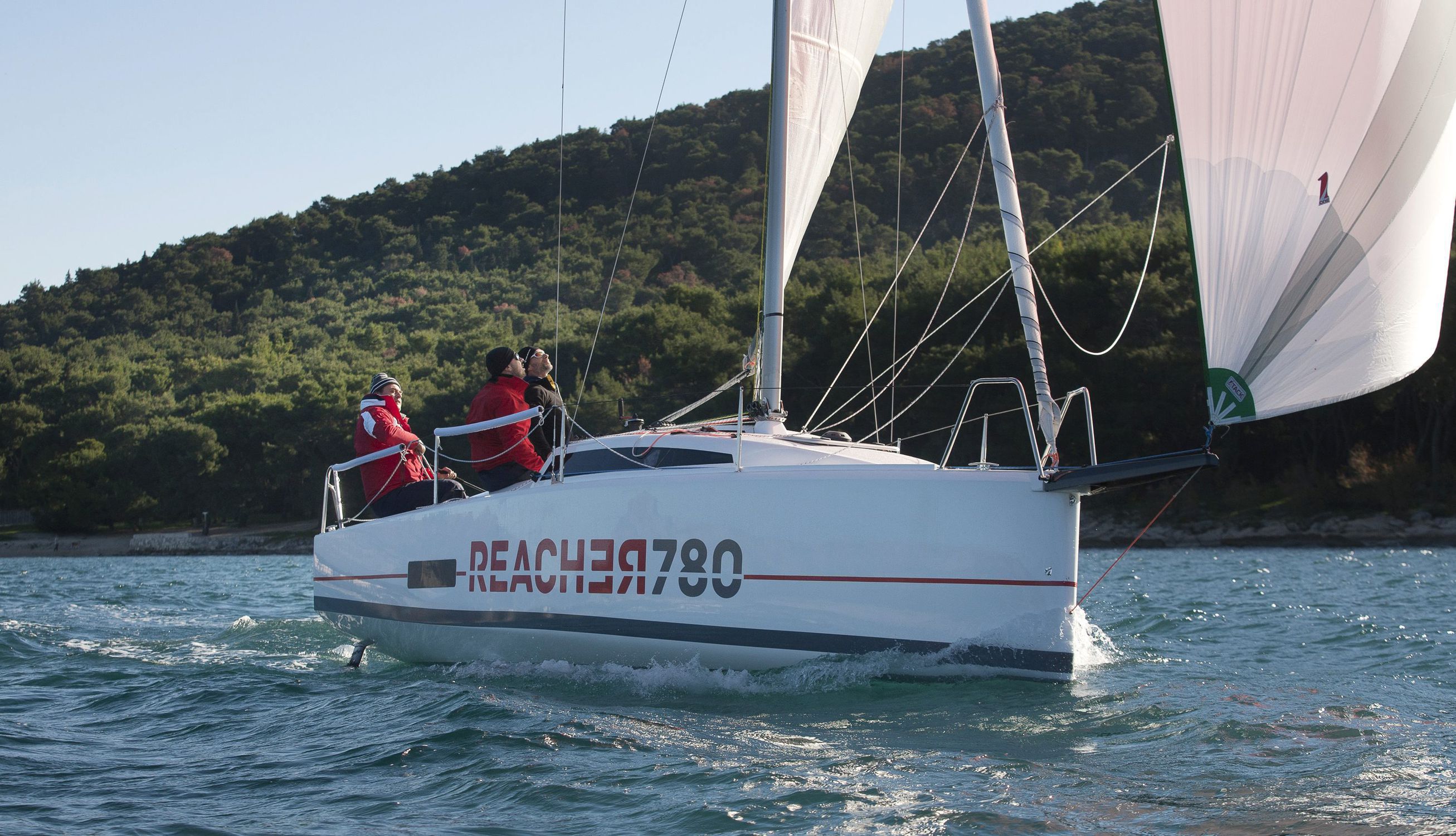 Velero de regata y crucero - 780 - Reacher - con popa abierta / con 4 ...