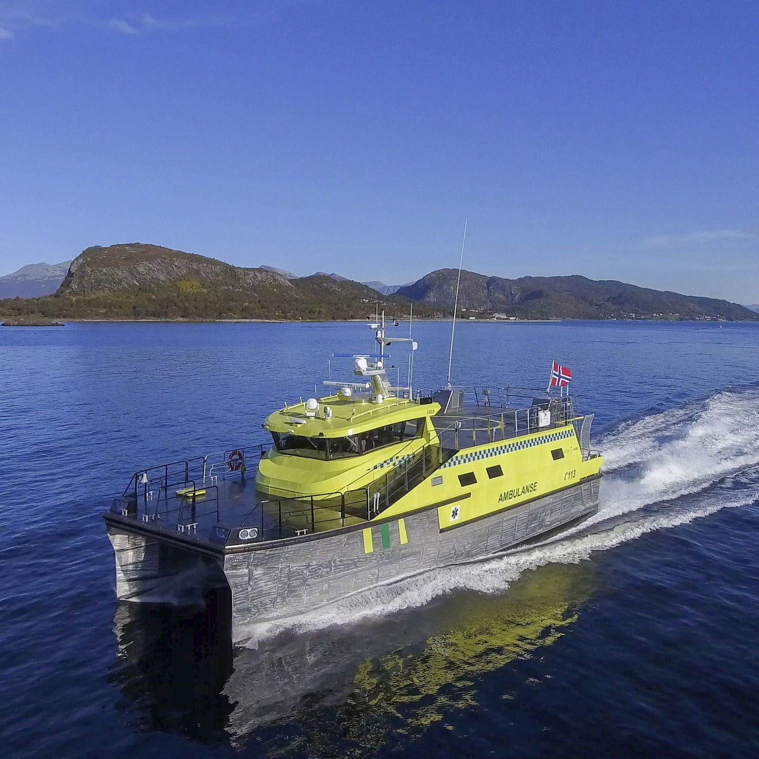 Barco profesional barco ambulancia - ALUSAFE CAT 21 - Maritime Partner ...