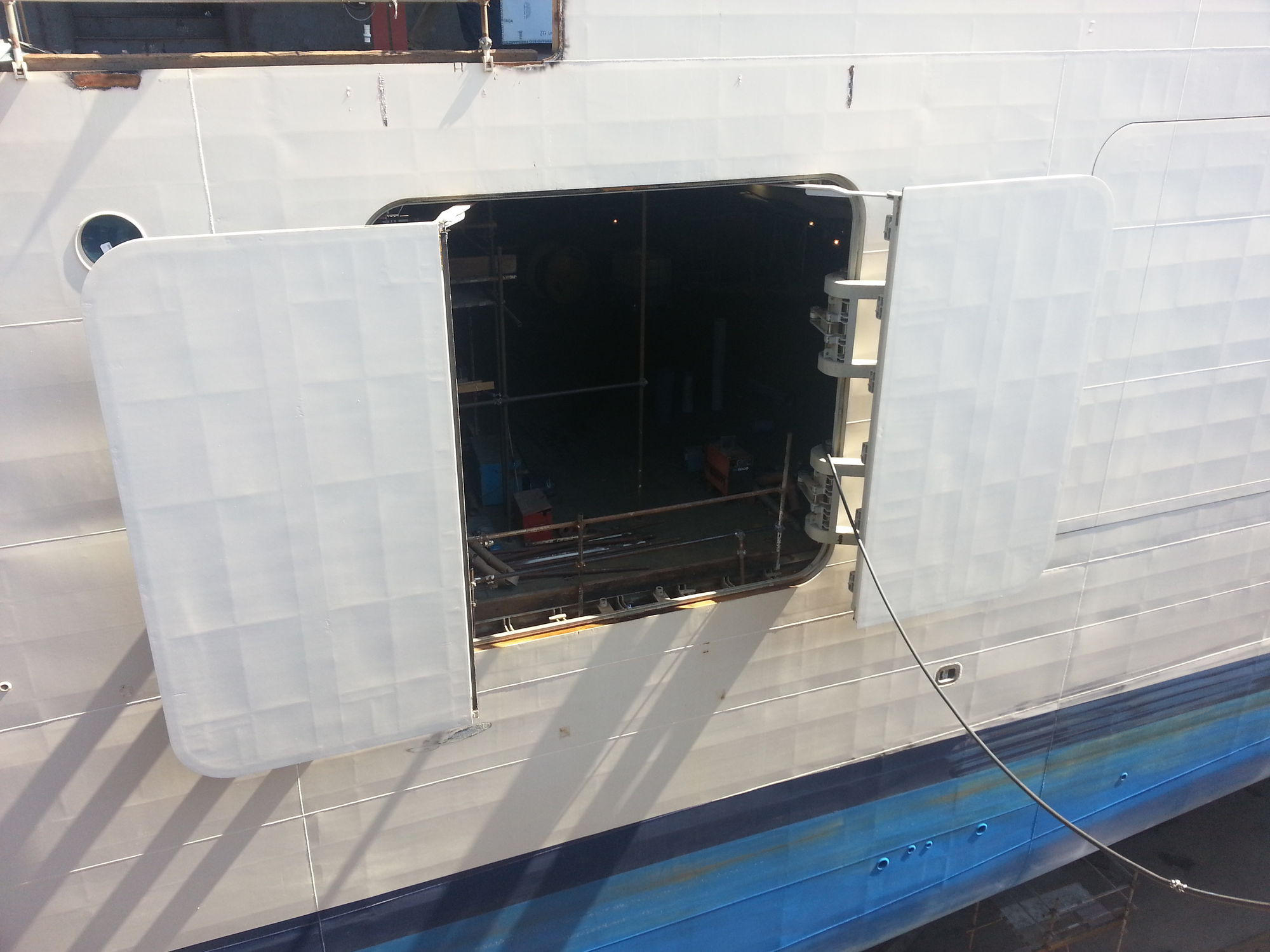 Puerta para buque - SeaNet Group - de embarque